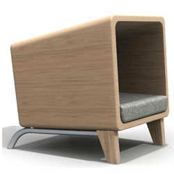 Design bench voor uw hond